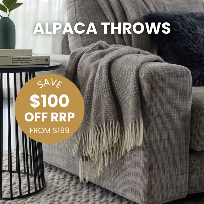 Throws | Throw Blankets Australia – Creswick Wool
