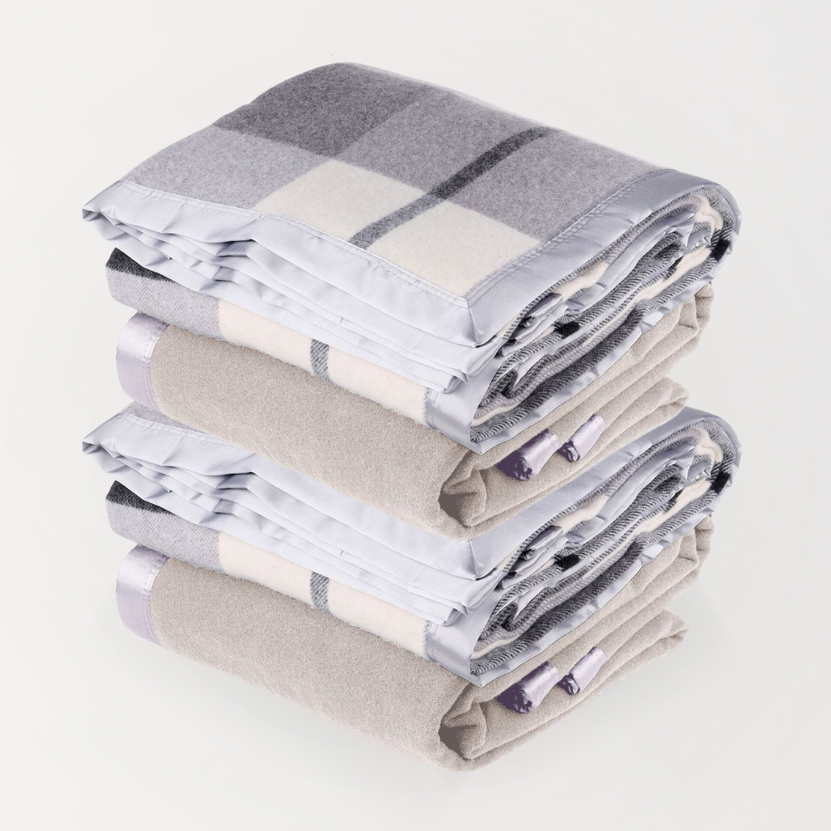 Essential Merino Wool Blanket Colour Set - 4 Pack – Creswick Wool