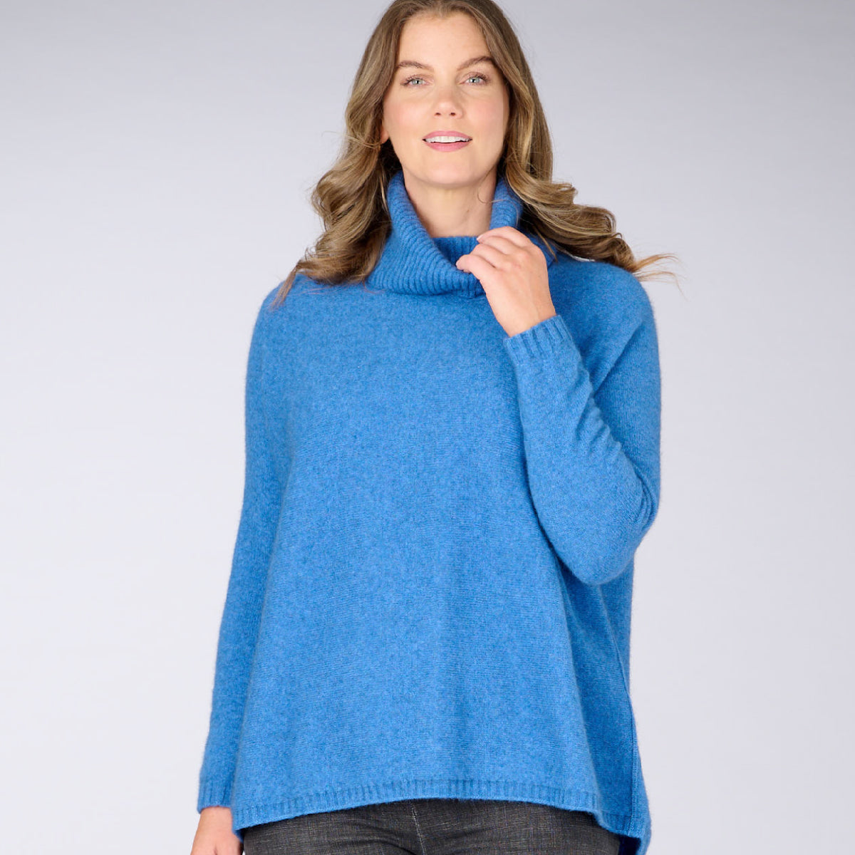 Possum Angora High Low Sweater – Creswick Wool